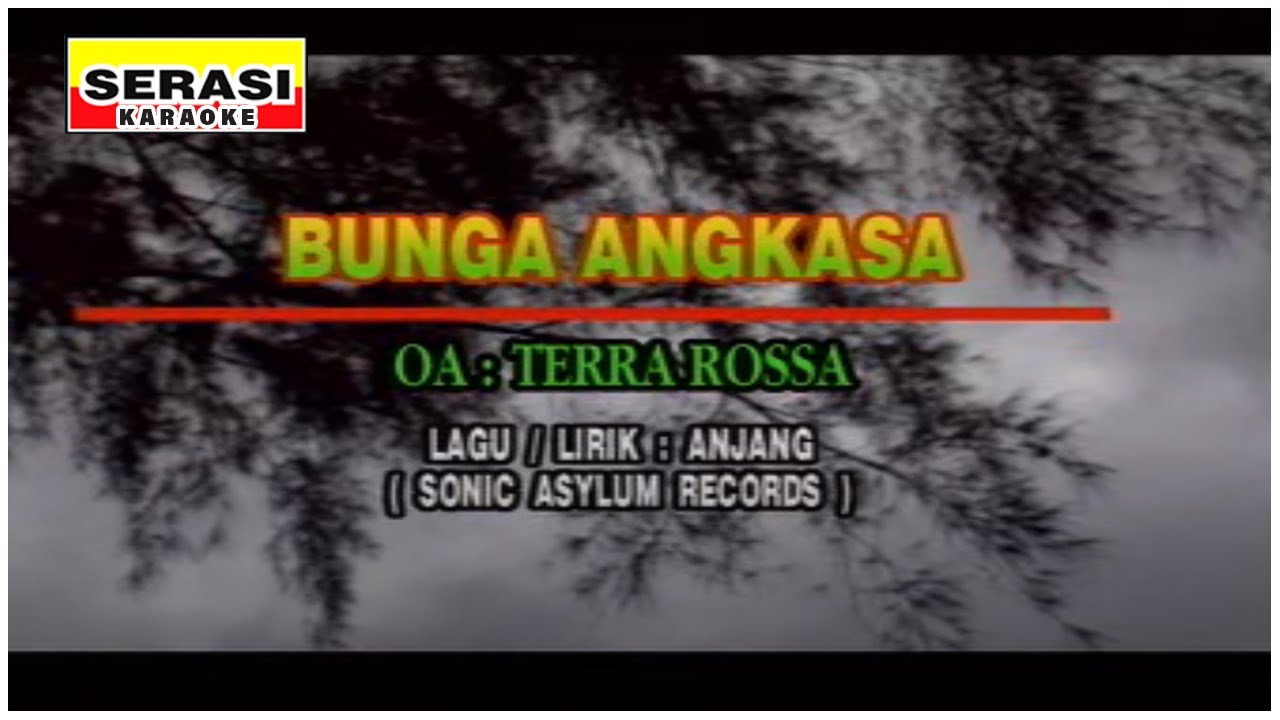 Terra Rossa - Bunga Angkasa KARAOKE - YouTube