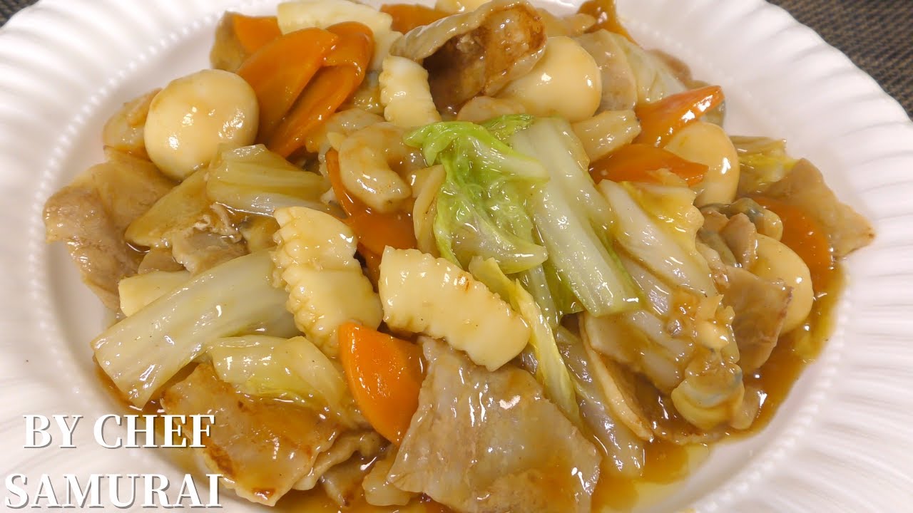 Happosai Recipe by Chef｜Chopsuey - YouTube