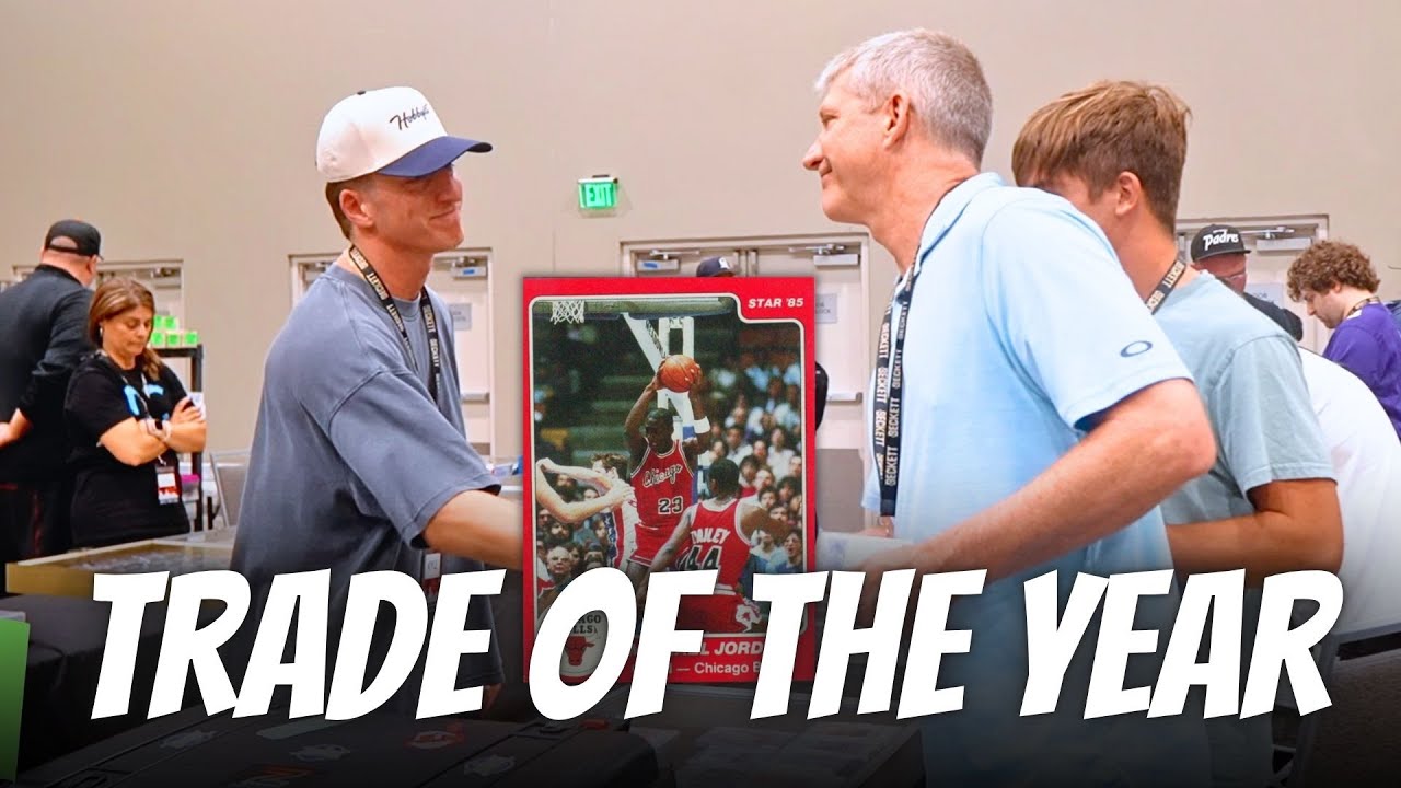 The BIGGEST TRADE of my Sports Card Career at the DALLAS CARD SHOW ...