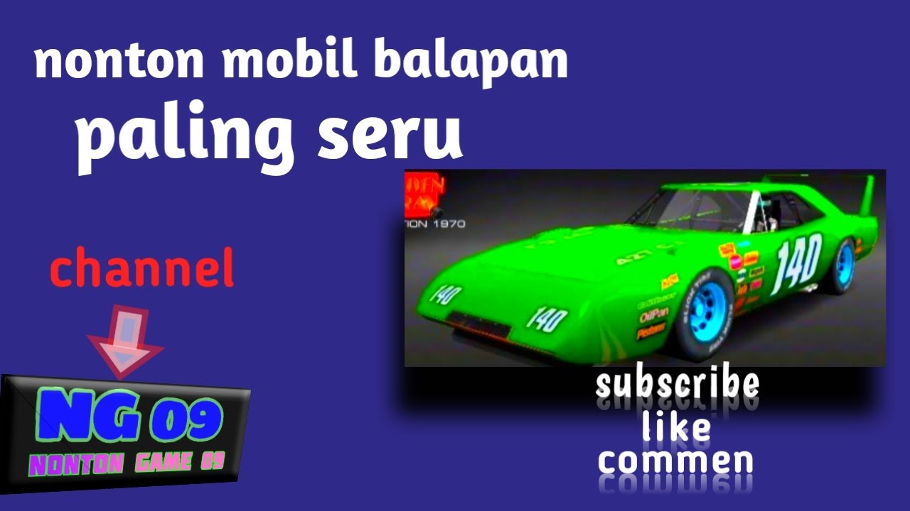Mobil Balap/Balap Mobil Penuh Tantangan/Di lintasan Balapan Yang Seru ...