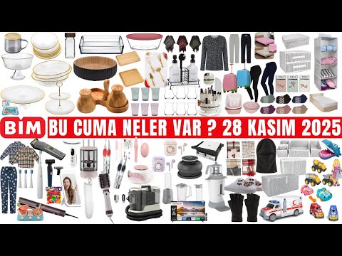 BU CUMA BİM MARKET RAFLARA SIĞMAYACAK ! | 140 ÜRÜN | 28 KASIM 2025 BİM AKTÜEL KATALOĞU