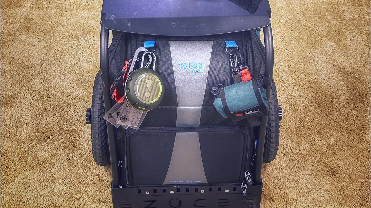 2023 Zuca LG Backpack Cart and CED Talon Strong range bag setup - YouTube