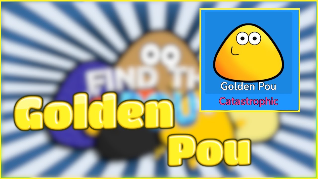 How to get Golden Pou - Roblox - Find the Pous! - YouTube