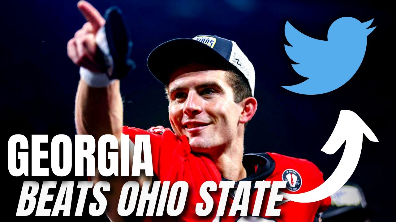 Twitter Reaction to Georgia Beating Ohio State in the College Football ...