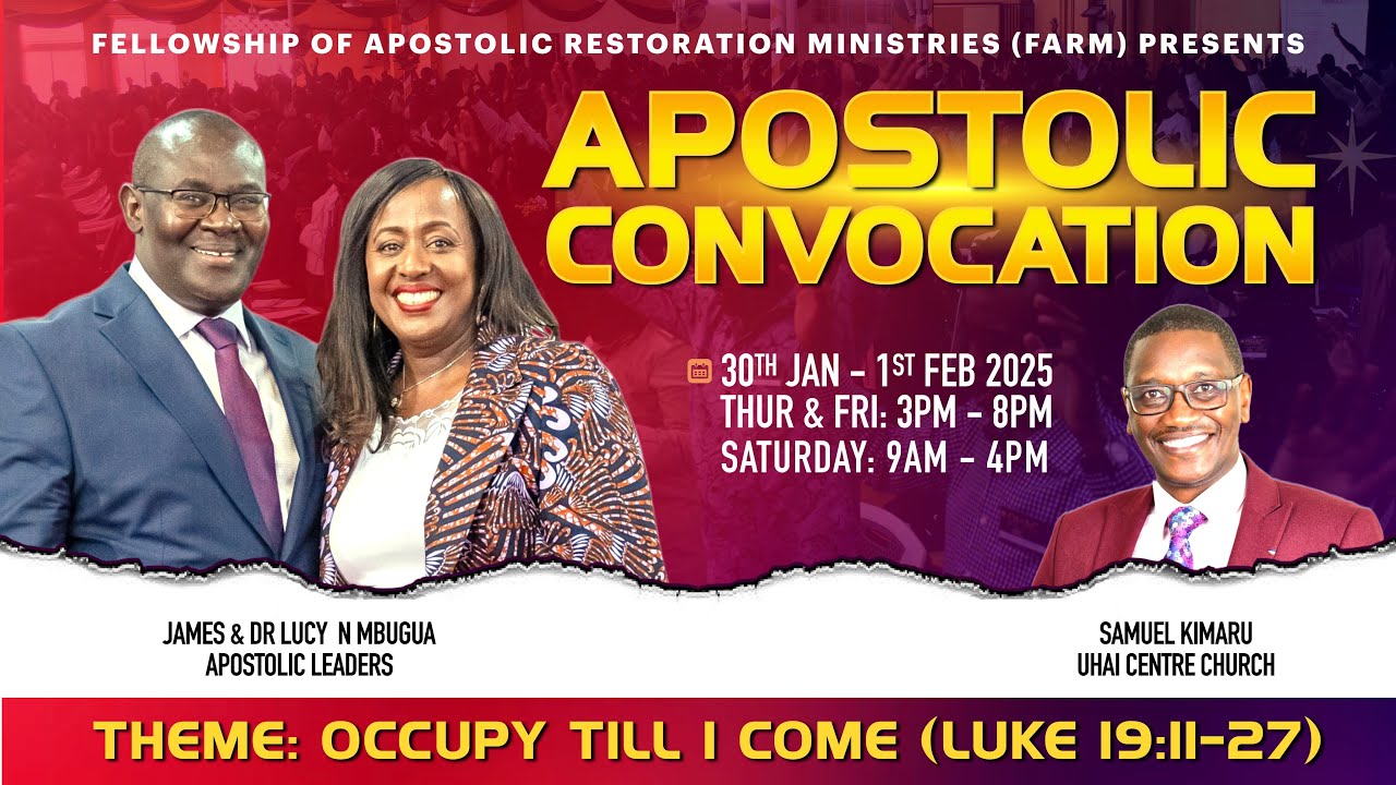 APOSTOLIC CONVOCATON 2025 _ SESSION 4 _ PST. SAMUEL KIMARU - YouTube