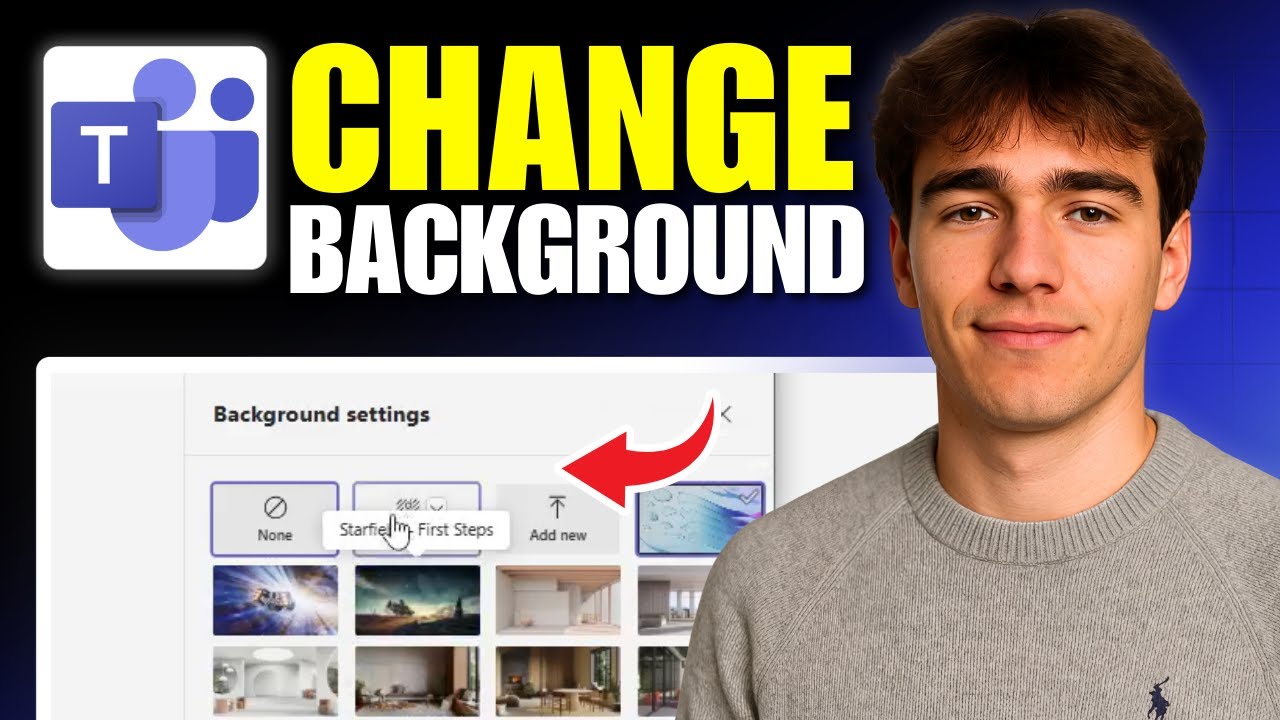 How To Change Meeting Background In Microsoft Teams (Tutorial 2026 ...