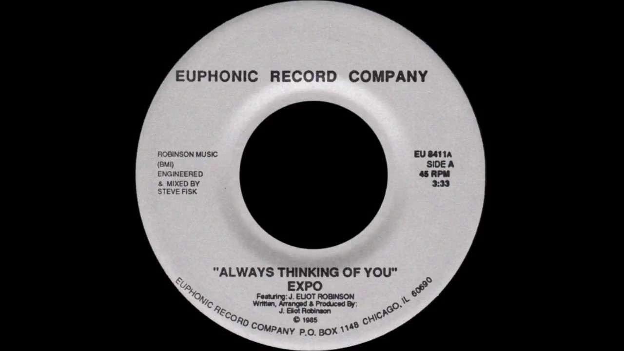 Expo Featuring J. Eliot Robinson - Always Thinking Of You - Euphonic ...