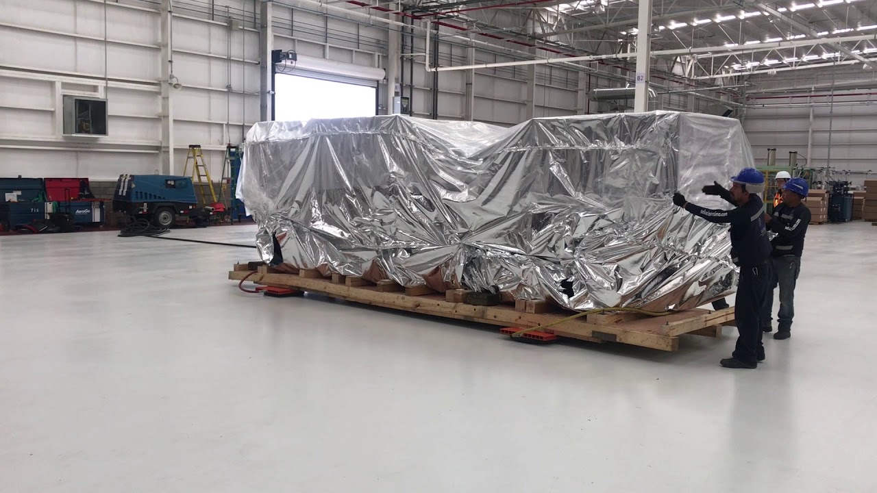 IMA SOLUTIONS & RIGGING / Arrastre de CNC em Ahresty - YouTube