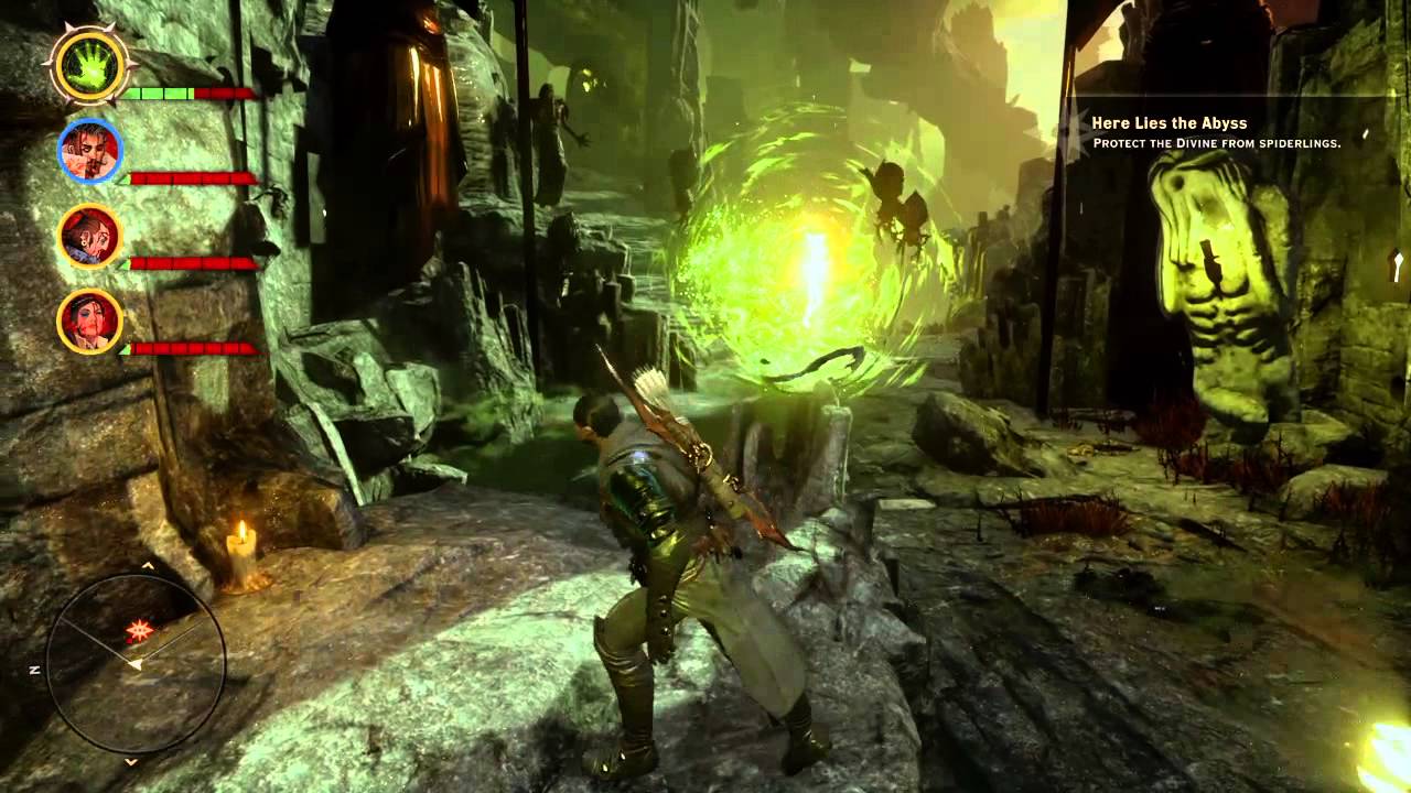 Dragon Age: Inquisition - The fade - Nightmare demon is a moron - YouTube