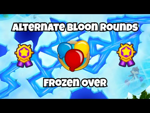 Hard Alternate Bloon Rounds Frozen Over | Bloons TD 6 Gameplay - YouTube