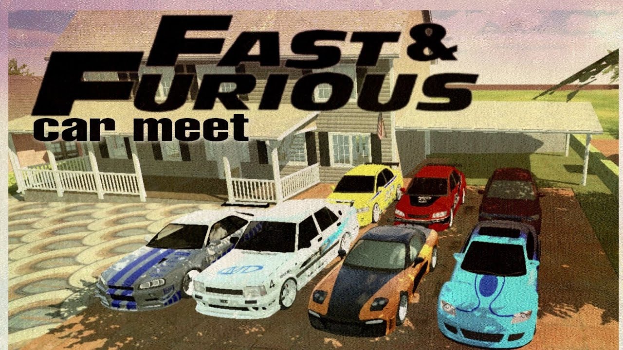 FAST & FURIOUS car meet | car parking multiplayer - YouTube