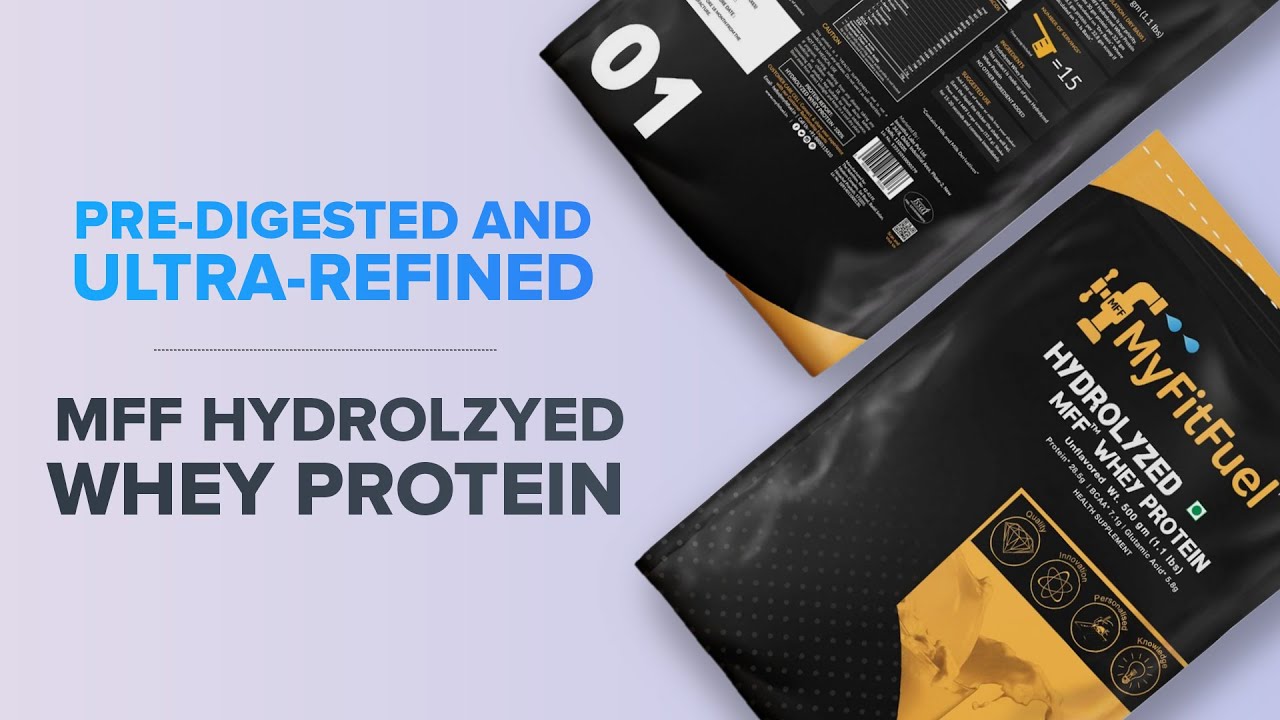 MFF Hydrolyzed Whey Protein | Fastest Absorbing | Pre-Digested Whey ...