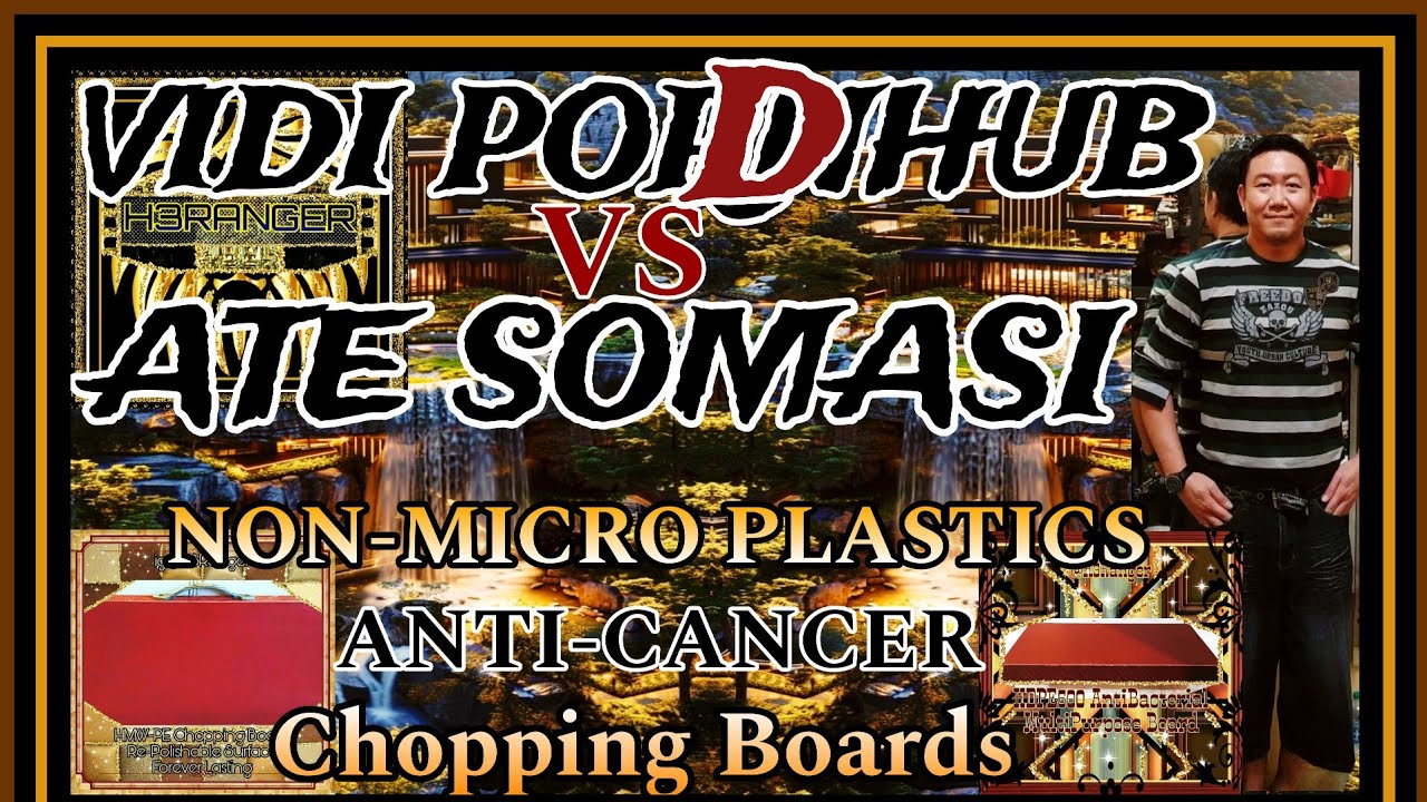 Somasi Vidi Podhub Corbuzier Ate Chopping Board Talenan HDPE Nylon ...