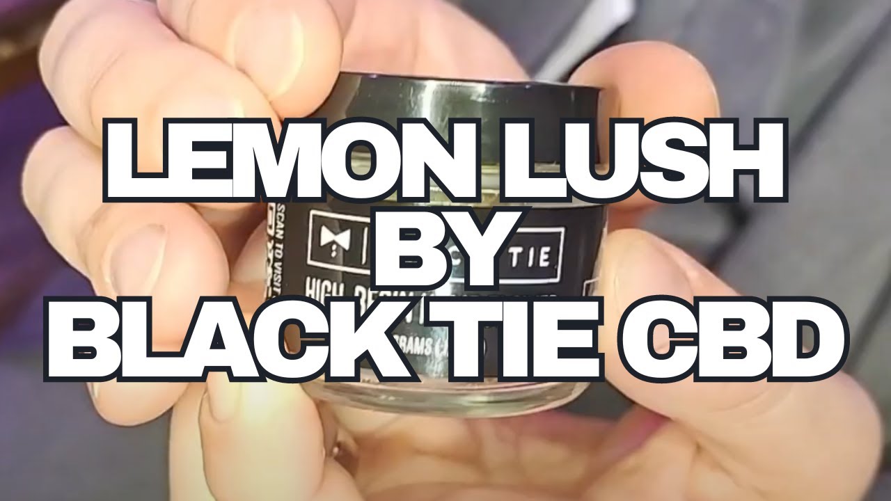 Lemon Lush THCA Flower by Black Tie CBD - YouTube