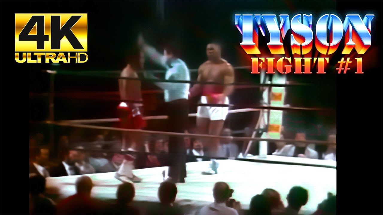 Mike Tyson vs Hector Mercedes - 4K HD Remastered & Color Restored - YouTube