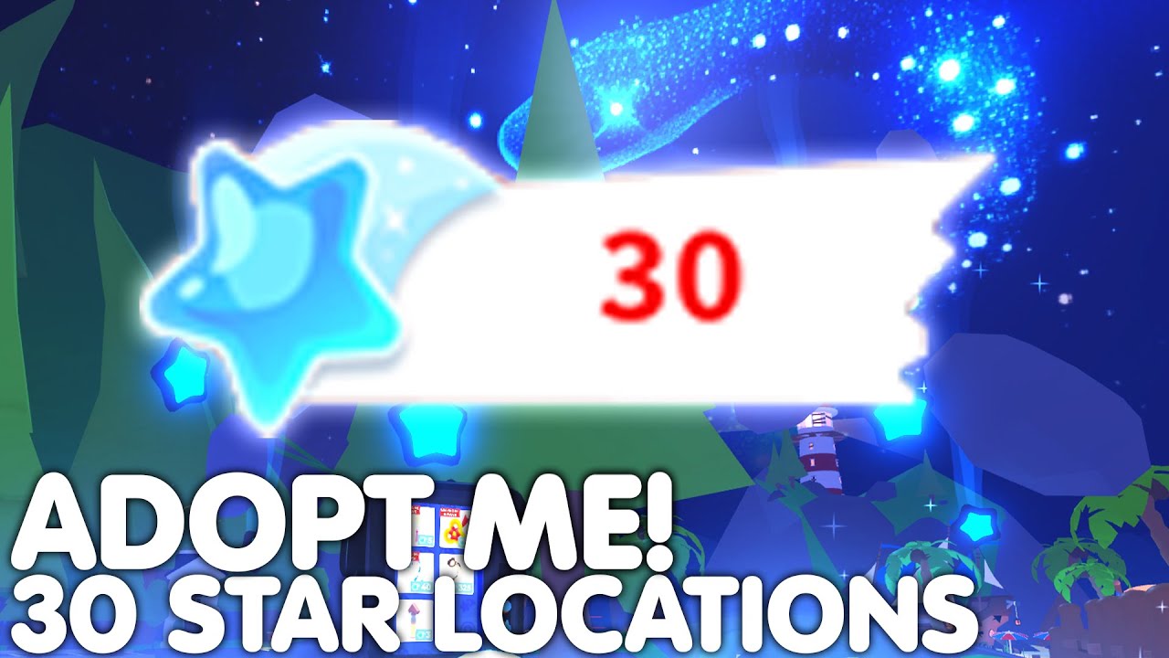 ⭐ALL 30 STAR LOCATIONS IN ADOPT ME LUNAR NEW YEAR UPDATE! ROBLOX - YouTube
