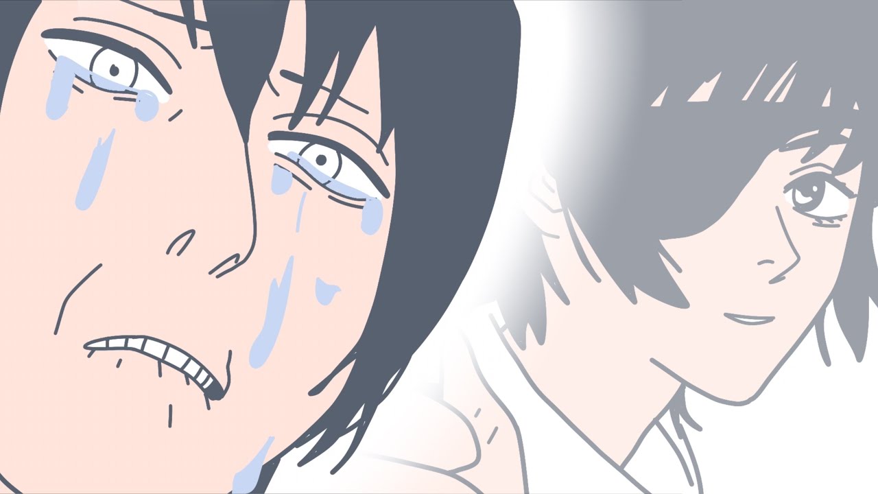 aki cried for himeno | chainsaw man fan animation - YouTube