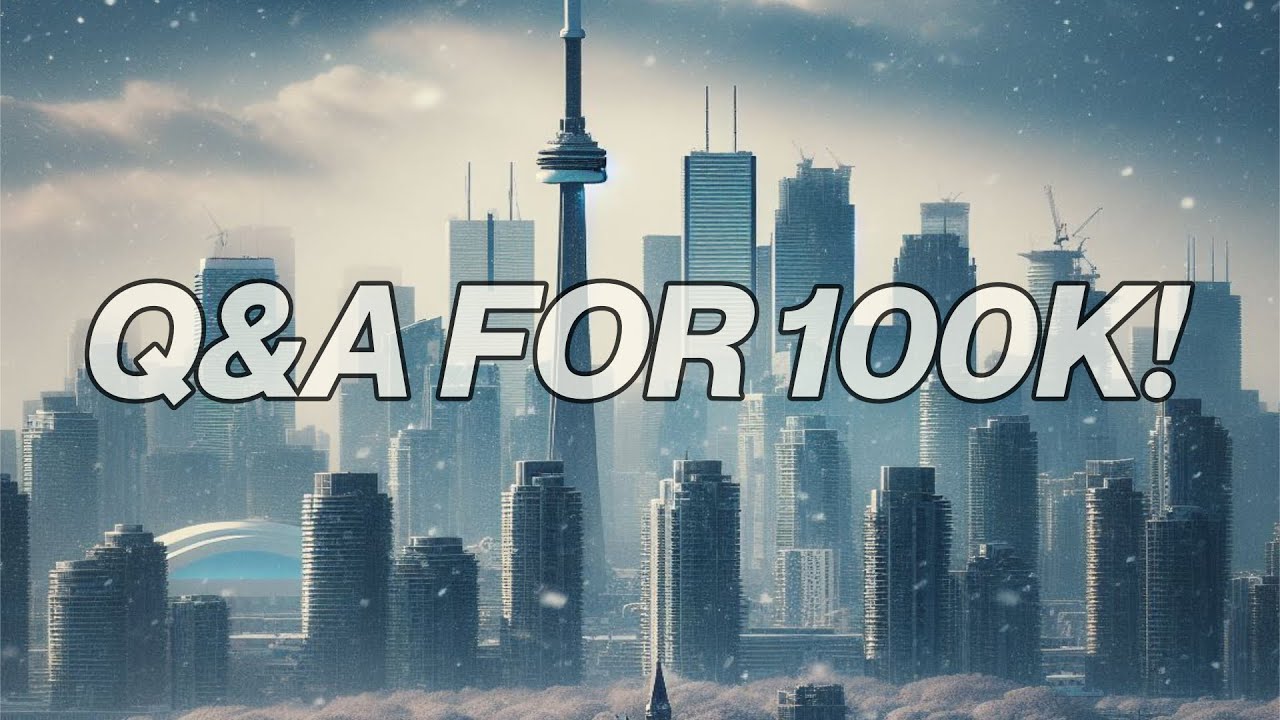 Answering Your Questions for 100K Subs | Toronto Walk - YouTube