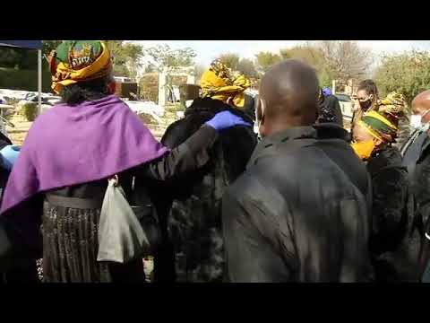 Funeral service of Mrs MANZI ELLEN MASHATILE - YouTube