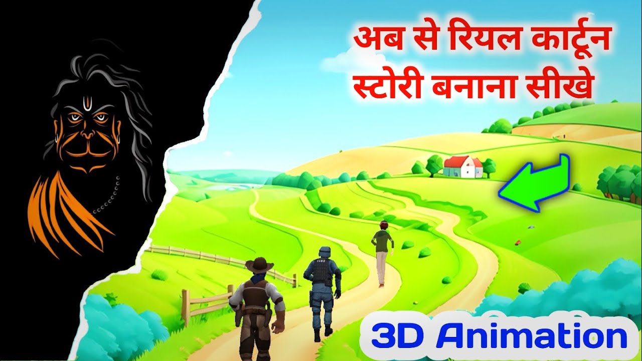 how to make cartoon Ai video animation video in mobile - YouTube