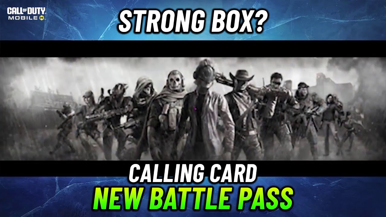 New Special Calling Card for Battle Pass Owner - New Strongbox Crates ...