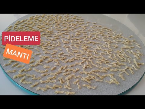 Pideleme Mantı ( Sivas)  ✔️ Pideleme Mantı Nasıl Yapılır 💯 Bideleme - Cimcik Mantı - Çimcik Mantı