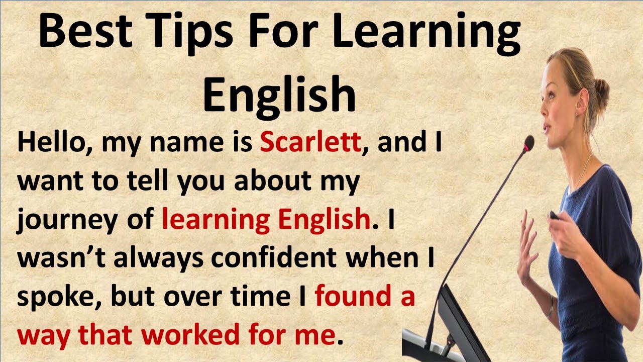 Best Tips For Learning English | Improve Your English | Learn English ...