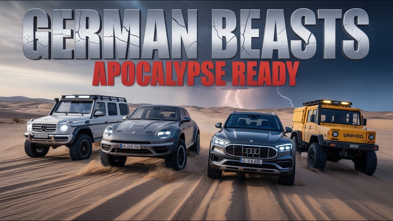 Apocalypse-Ready: 10 German Off-Road Vehicles That Laugh at Anything ...