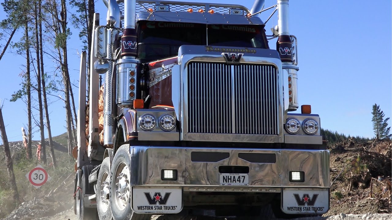 Western Star 4884 FXC 8x4 | Truck Test | Voices in the Trees - YouTube