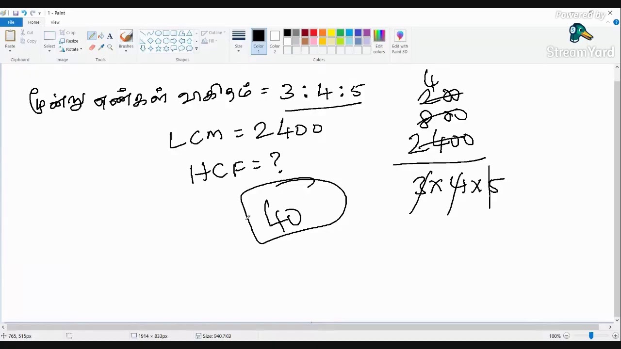 LIVE-MATHS-HCF+LCM-PART-4 - YouTube