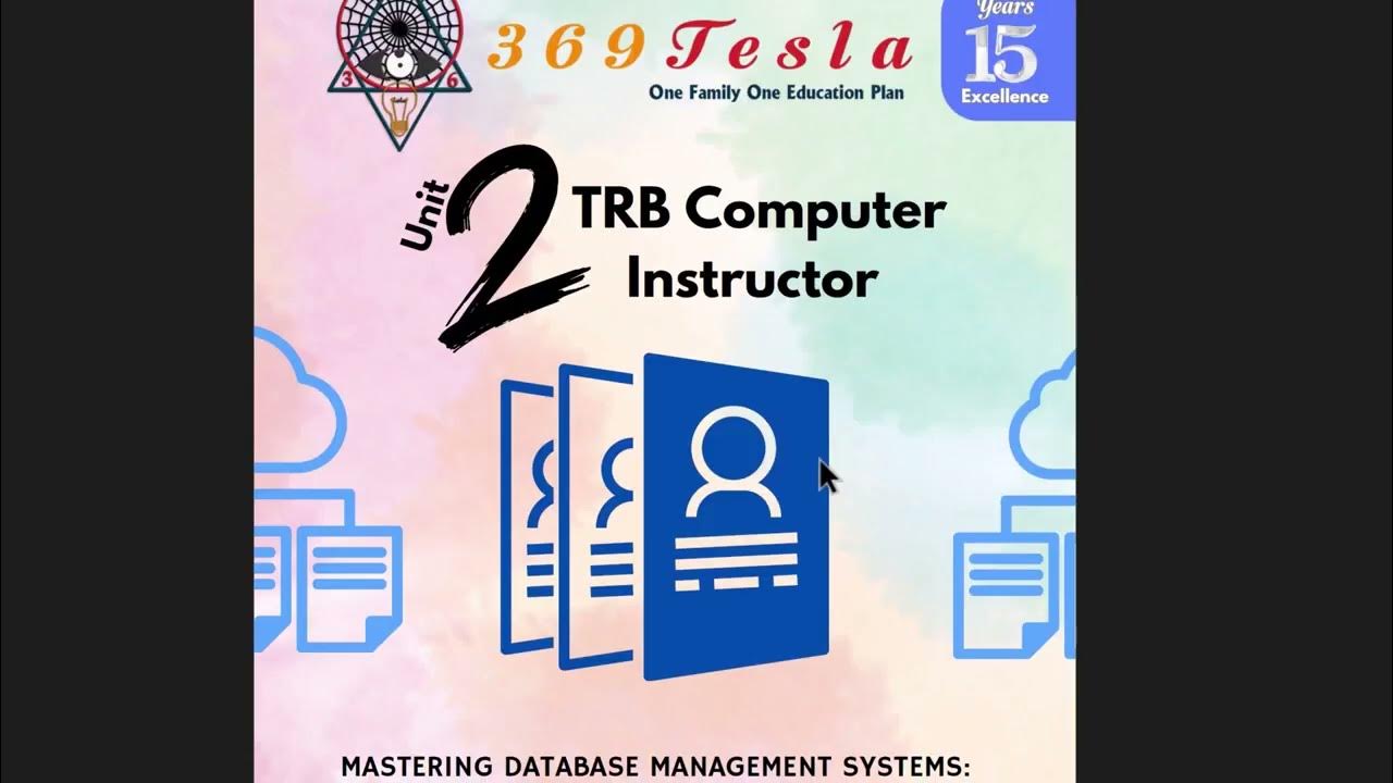 Master TRB Computer Instructor Exam: 10 Units Study Guide & Strategy!" - YouTube