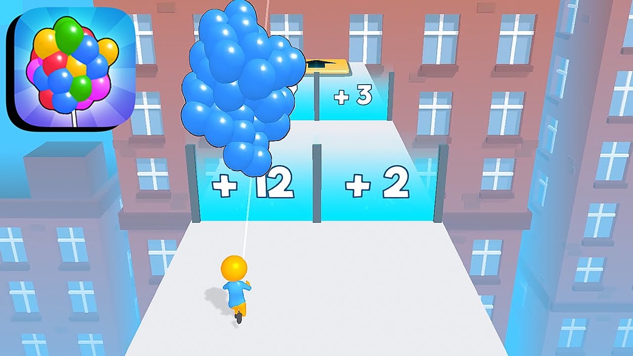Balloon Run - All Levels Gameplay Android,ios (Part 2) - YouTube