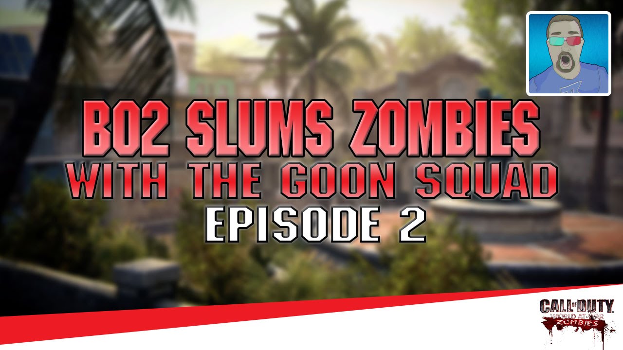 COD ZOMBIES - BO2 SLUMS MAP (Black Ops 3 and Lizard Sqood) - YouTube