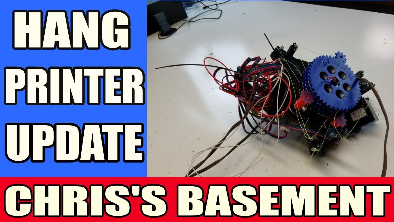 Hang Printer - 3D Printer Build UPDATE - YouTube
