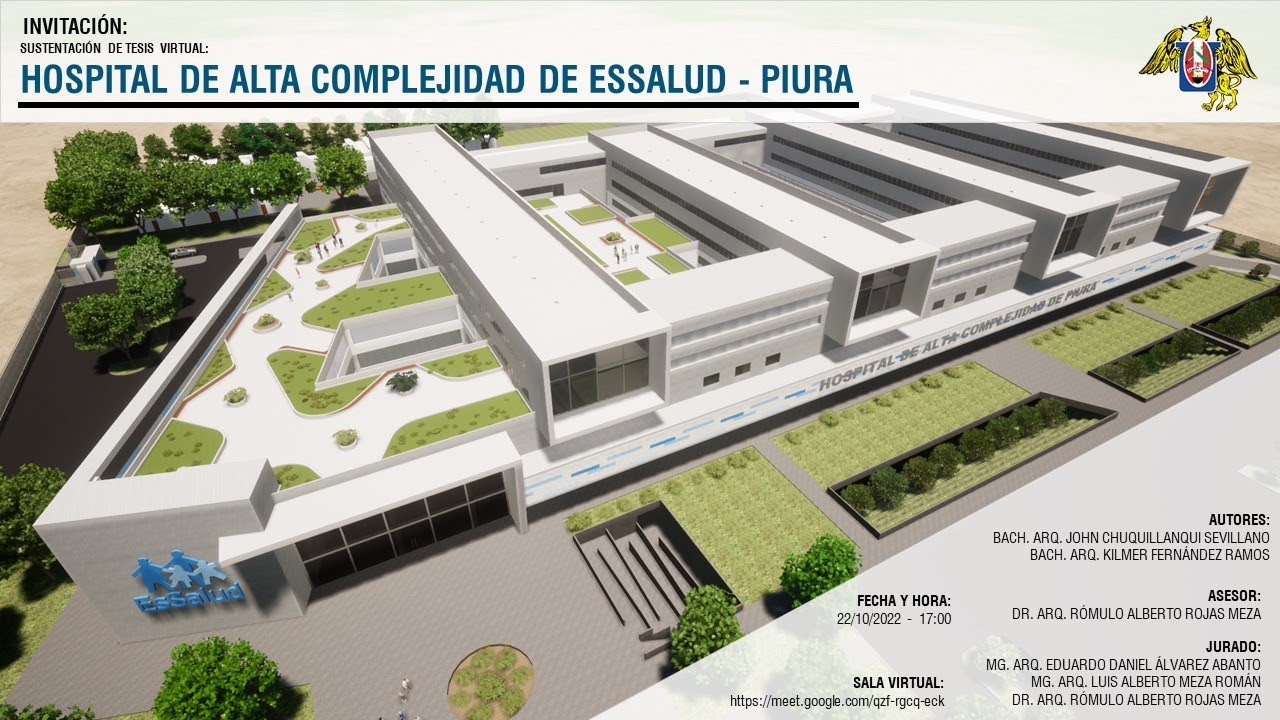 HOSPITAL DE ALTA COMPLEJIDAD DE ESSALUD PIURA PERÚ - YouTube