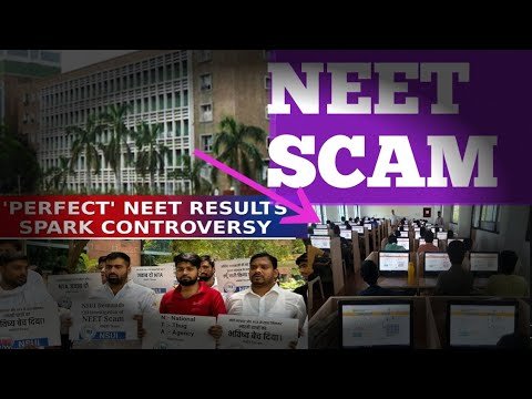Neet 2024 || scam future of student is destroyed || protest students ...