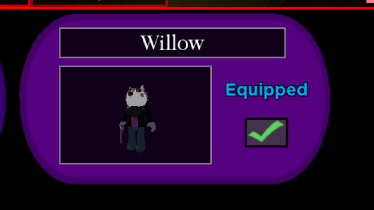 Roblox Piggy Willow Skin Showcase. - YouTube