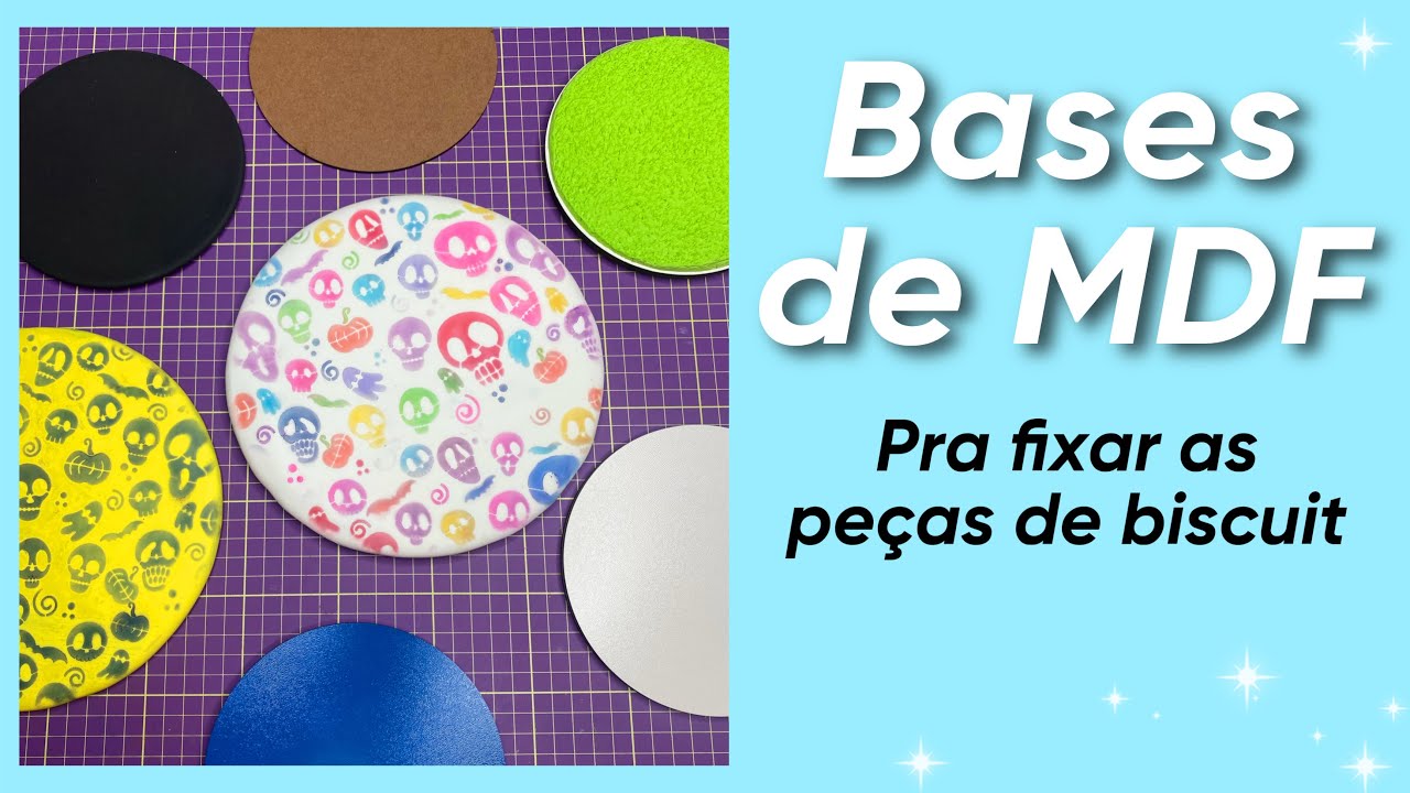 Decorando bases de MDF | Revestindo com Biscuit @AlmirNascimento - YouTube