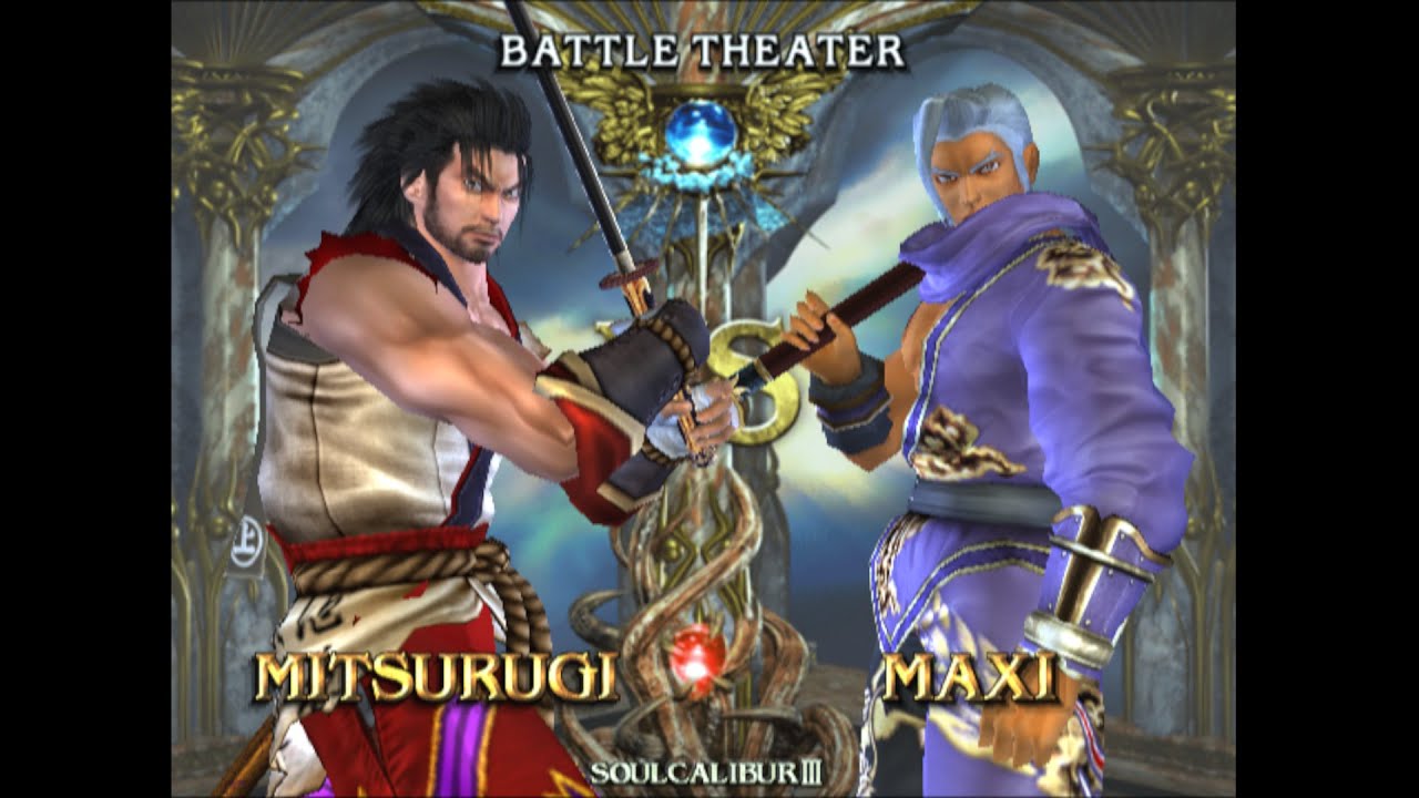 Soul Calibur III Battle Theater Mitsurugi Vs Maxi - YouTube