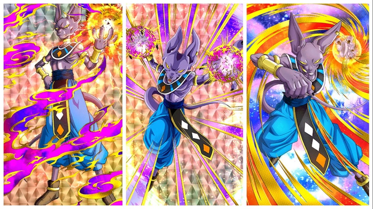 Why Beerus Battle Cards Are Amazing: Dokkan Awakening All Beerus Battle ...