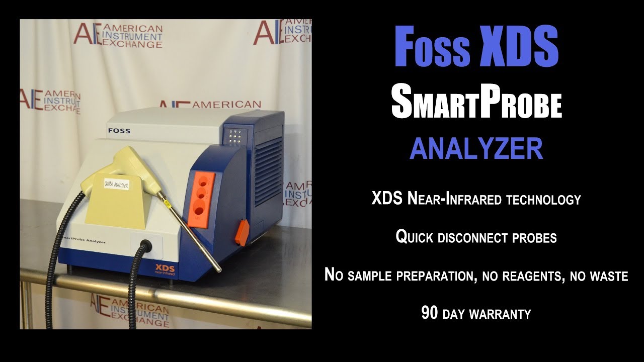 Foss XDS SmartProbe analyzer (0603A ANALYZER) - YouTube