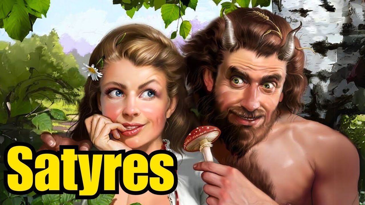 Les satyres, esprits de la nature sauvage (Mythologie Grecque). - YouTube