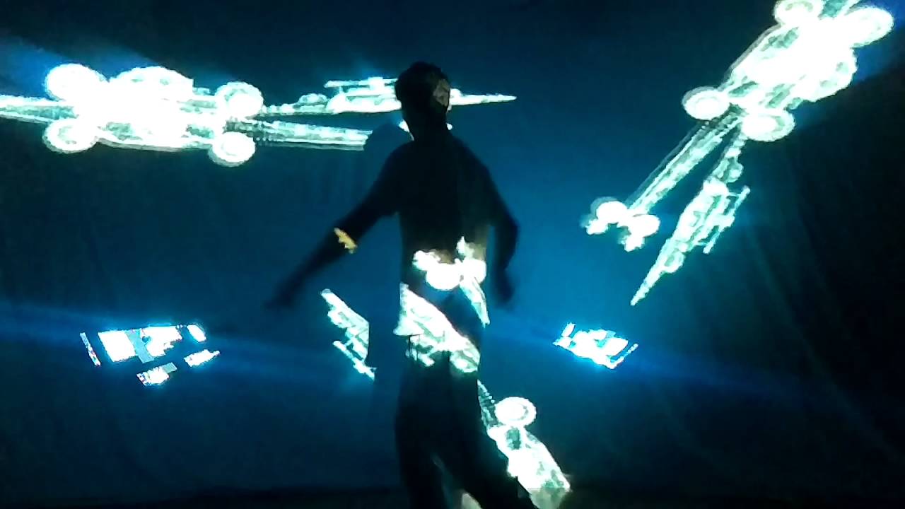 3d mapping more visual poi circus arts - YouTube