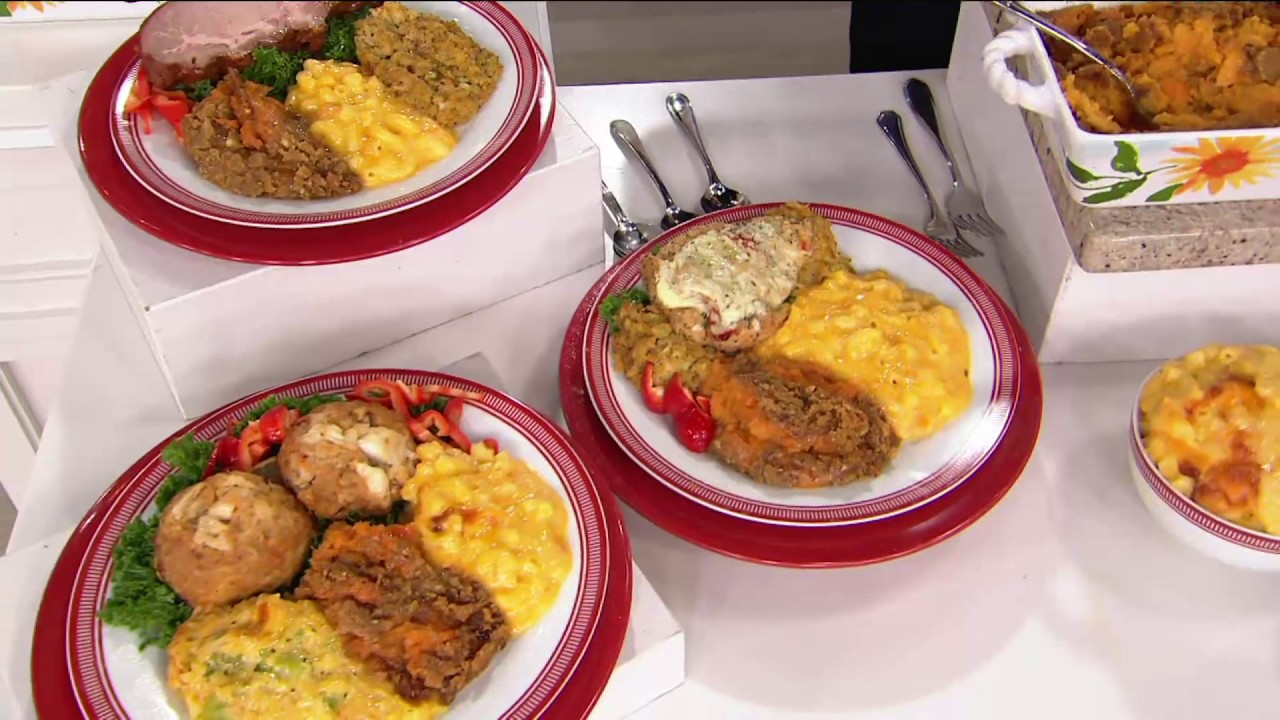 St. Clair (4) 2 lb. Ultimate Side Dish Sampler on QVC - YouTube