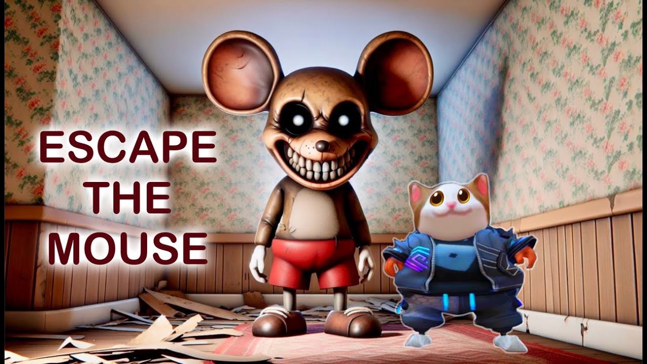 ESCAPE THE MOUSE [Horror] Popcat Roblox (All the keys and 16/16 ...