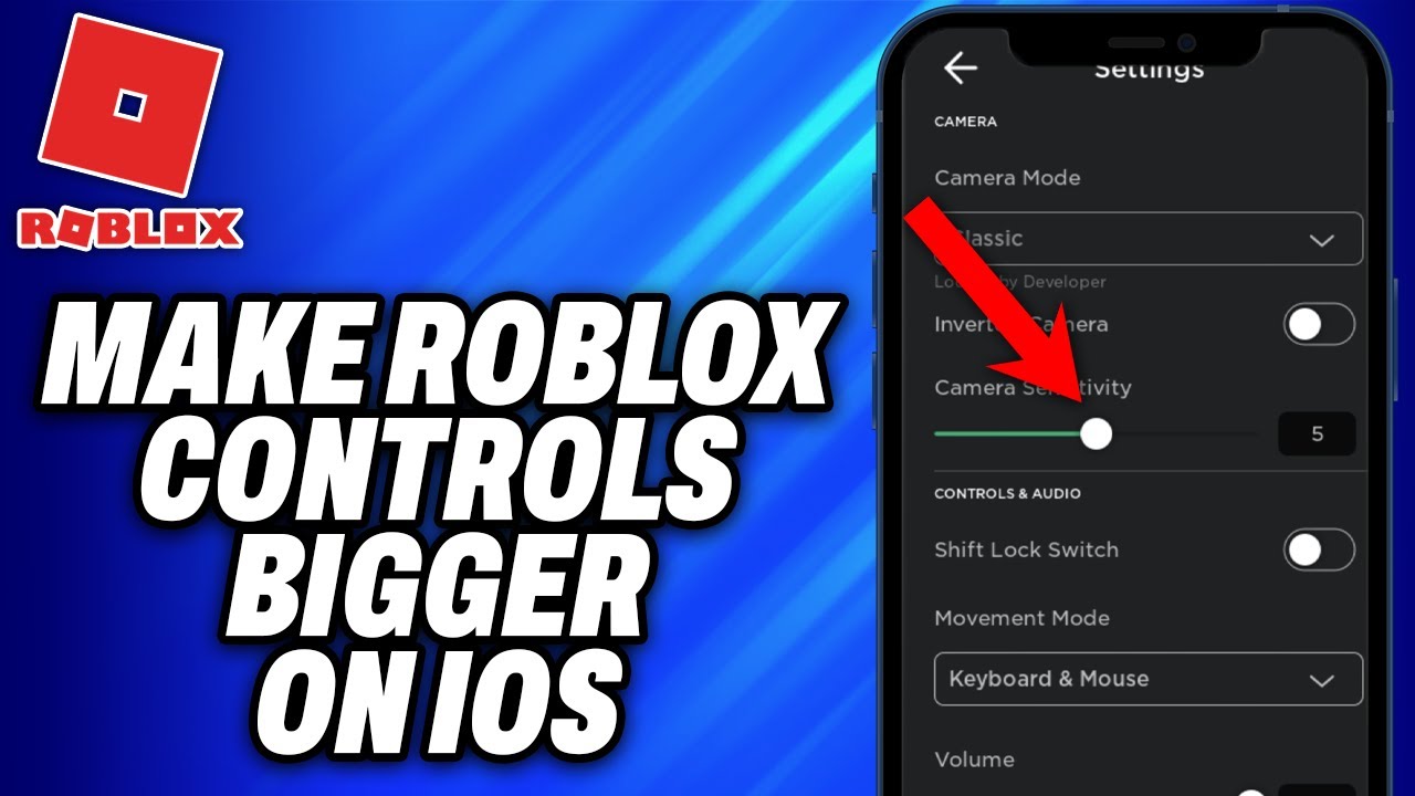 How To Make Roblox Controls Bigger on IOS (2024) - Easy Fix - YouTube