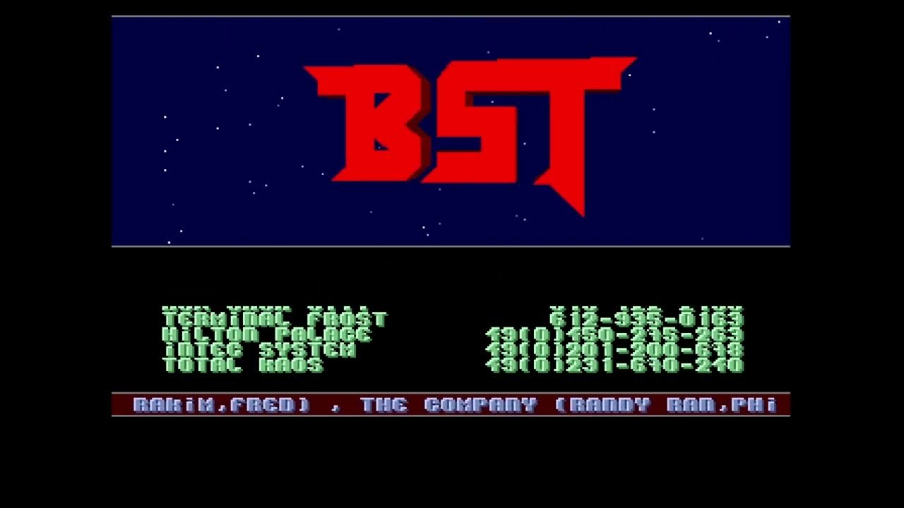 Amiga Cracktro Abracadabra by Bitstoppers - YouTube