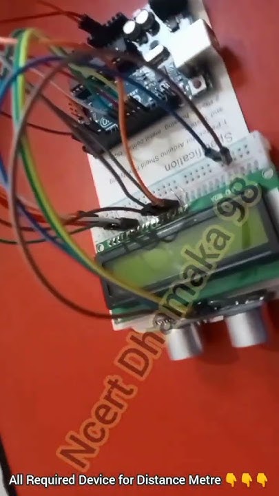 Arduino Distance Indicator | Distance Measurement With Arduino | Simple Project Science | #short ...