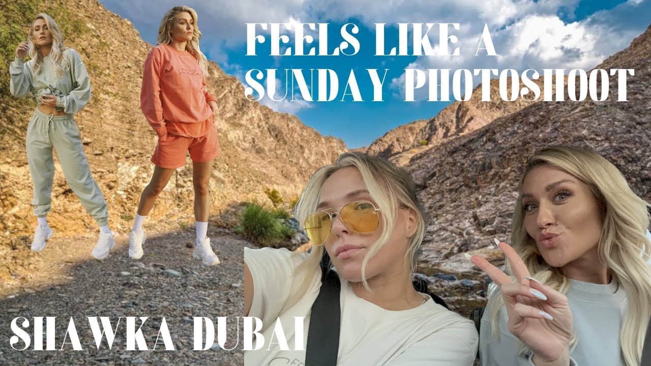 PHOTOSHOOT IN DUBAI DESERT; SHAWKA- FEELS LIKE A SUNDAY - YouTube
