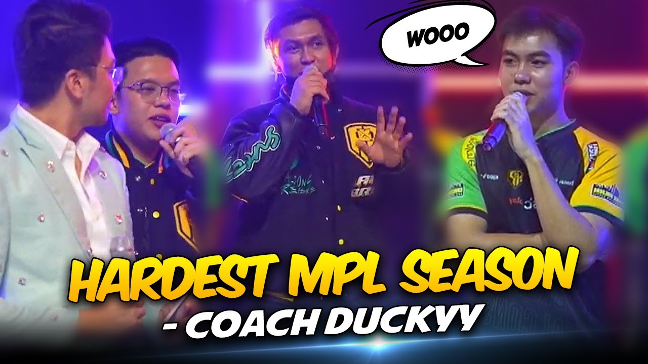 "HARDEST MPL SEASON SO FAR" - COACH DUCKY of FALCONS AP BREN . . . 😮 ...